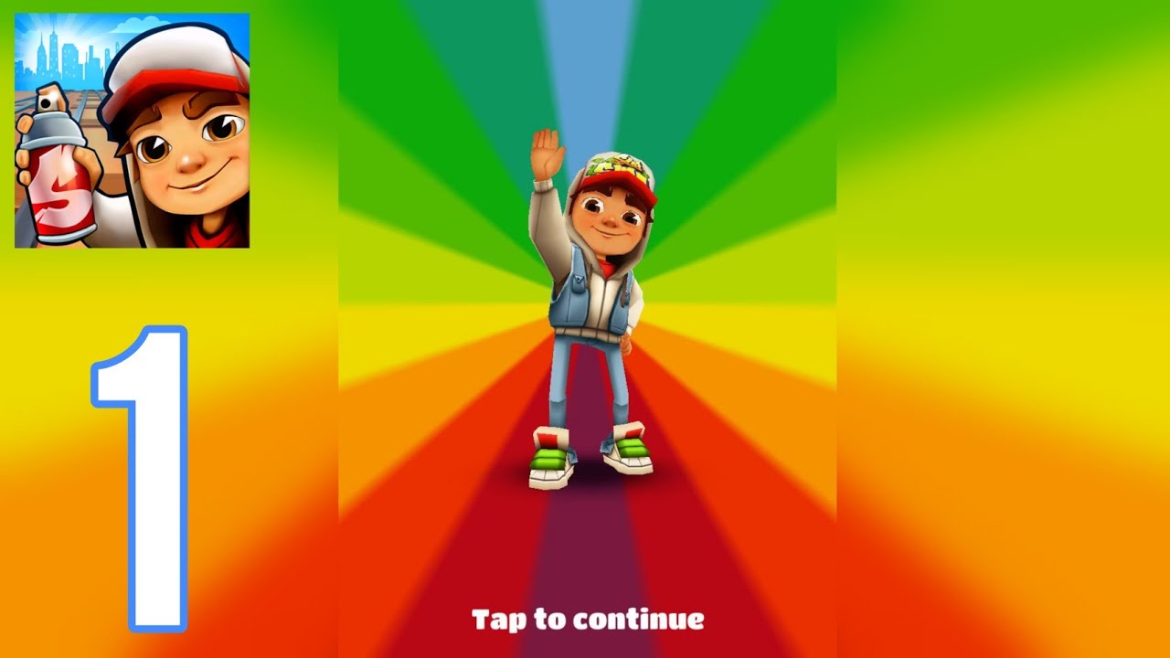 Subway Surfers - Gameplay Walktrought Part 1 - Jake (Ios,Android) - YouTube