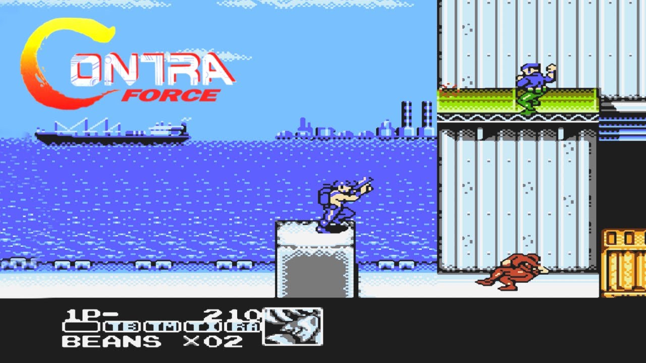 Contra Force (1992) PC Gameplay | Old Games | NES Games - YouTube