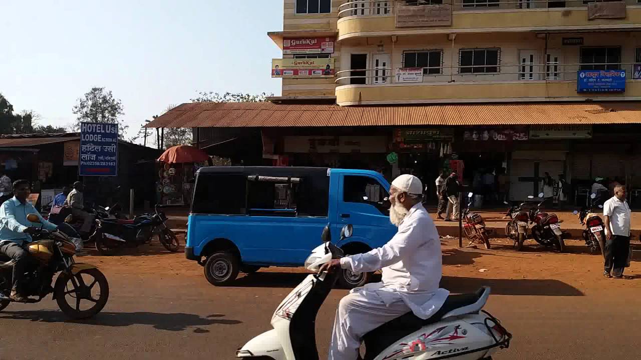 dapoli bus stand - YouTube