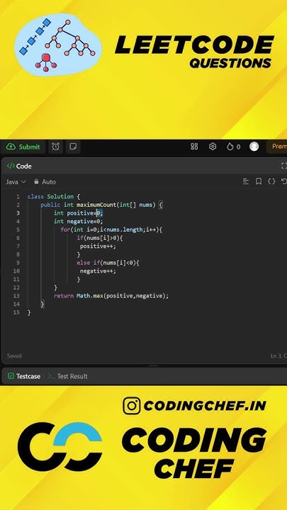 Leetcode Problem-2529. Maximum Count Of Positive and Negative Integer ...