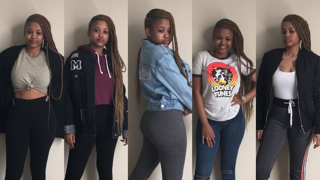 MY REALISTIC BACK TO SCHOOL FITS - YouTube