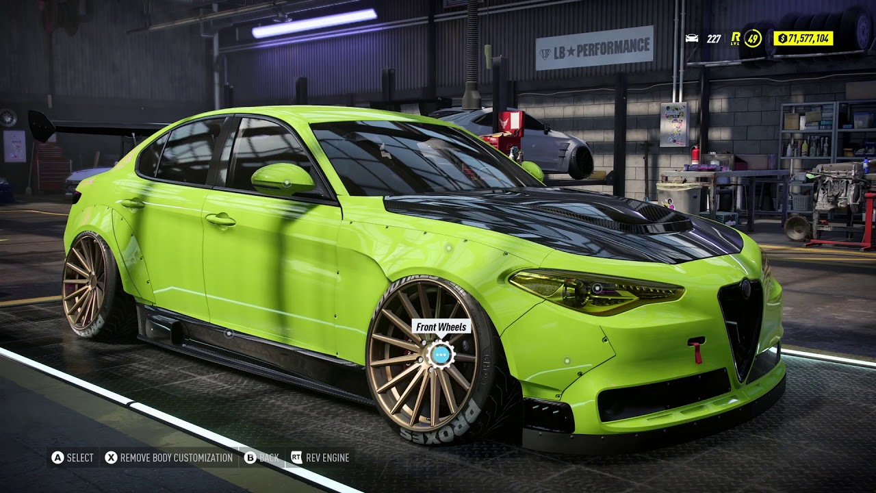 NFS Heat Alpha Romeo Guilia Quadrifoglio Full Build - YouTube