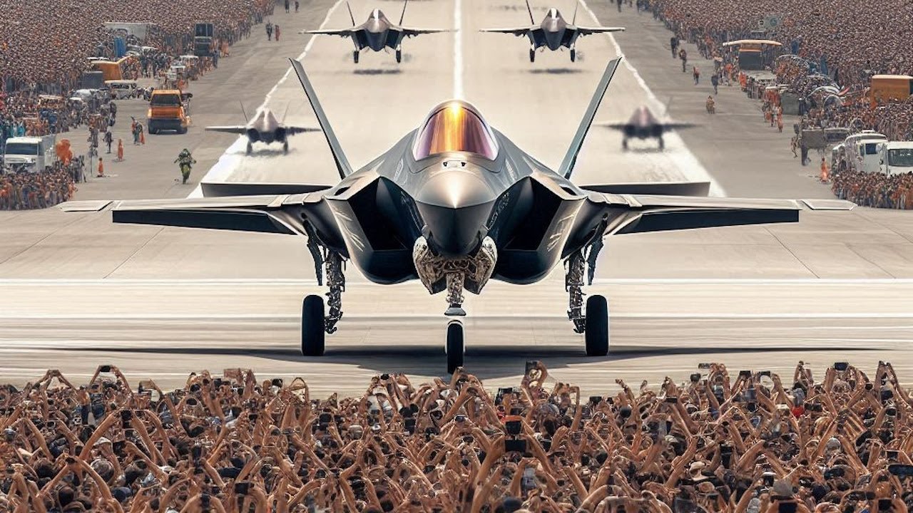 F-35 What a RUSH! This fighter jet can Move! - YouTube