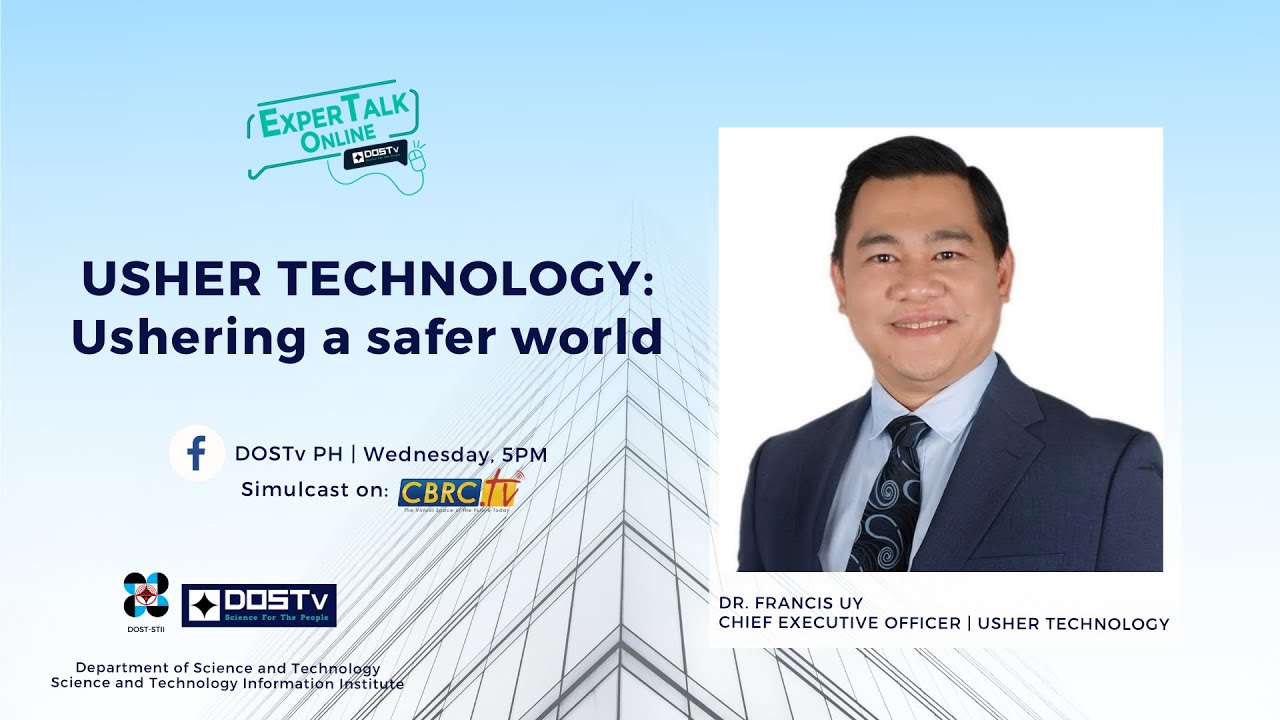 EXPERTALK ONLINE: USHER TECHNOLOGY - YouTube