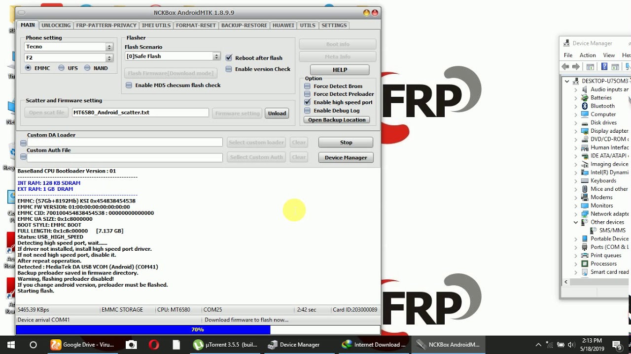 Tecno F1 Flash Done Fix Dead Boot FIRMWARE - YouTube