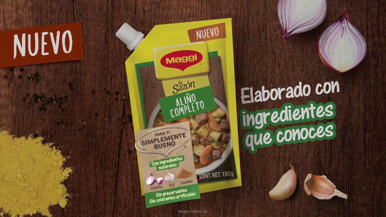 Aliño Completo La Sazón - MAGGI® - YouTube