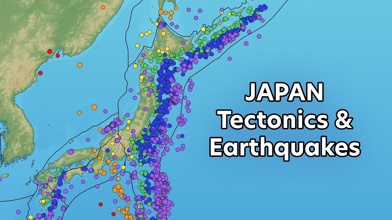 Japan—Earthquakes & Tectonics - YouTube