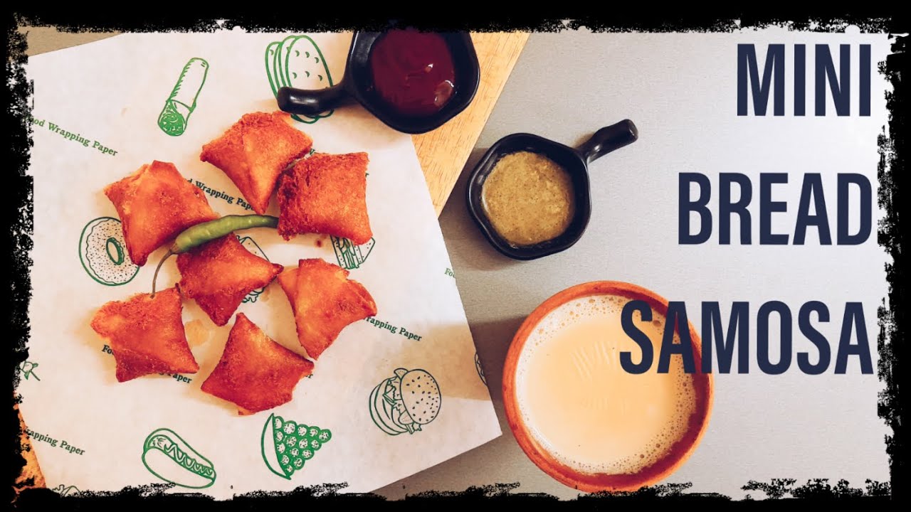 Mini Bread Samosa Recipe | Easy Samosa Recipe | झटपट से बनाएं ब्रेड ...