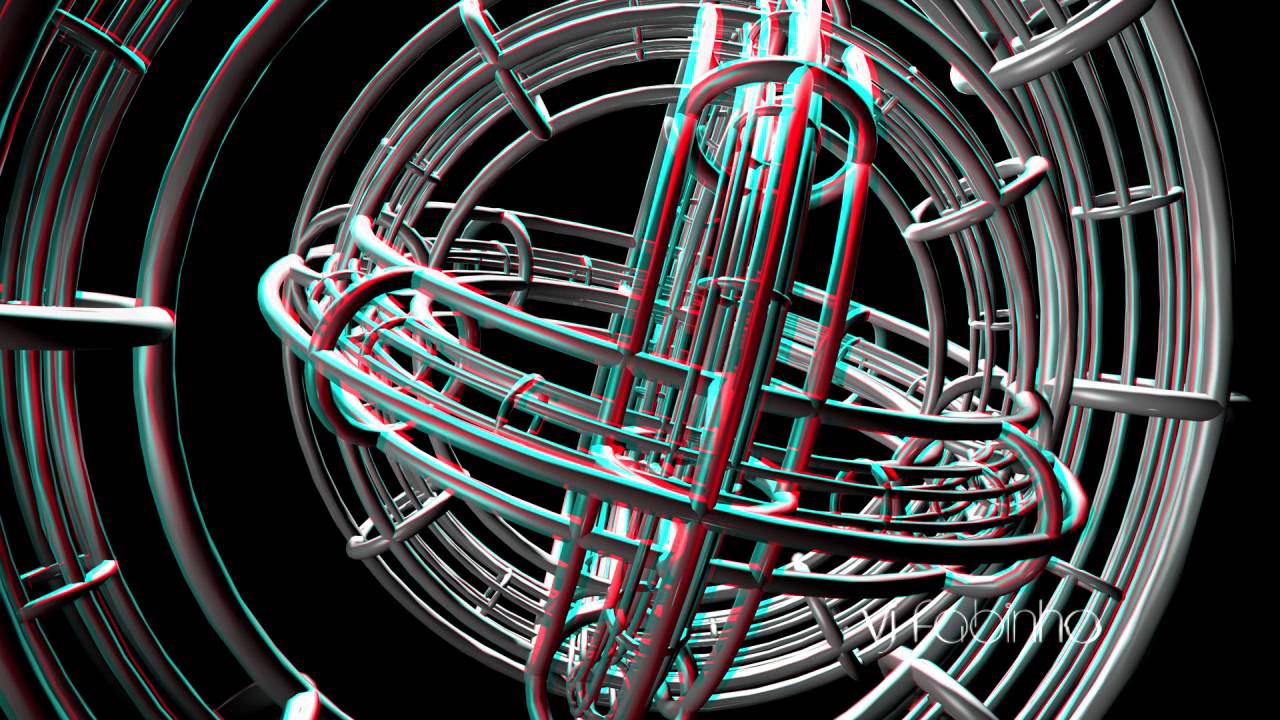 3D Stereoscopic Anaglyph VJ loops_ VJ Fabinho - YouTube
