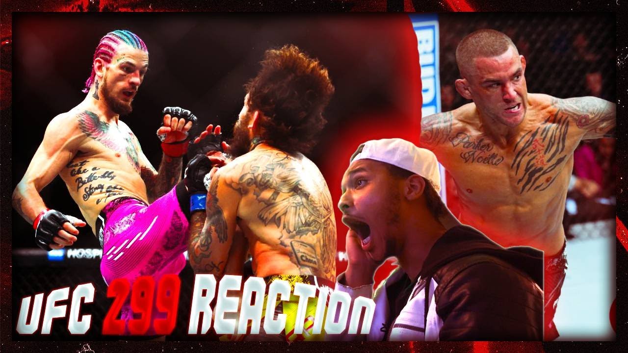 HILARIOUS Reaction To CRAZY UFC 299... But the Reactions Get Better ...