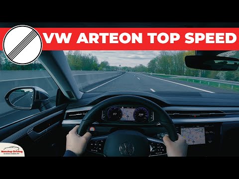 VW Arteon 2021 | Autobahn Review (TOP SPEED)