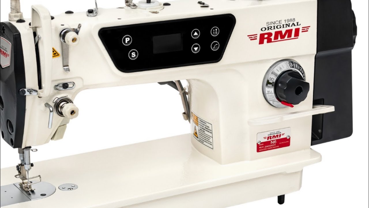 RMI HIGH SPEED LOCKSTITCH SEWING MACHINE - YouTube