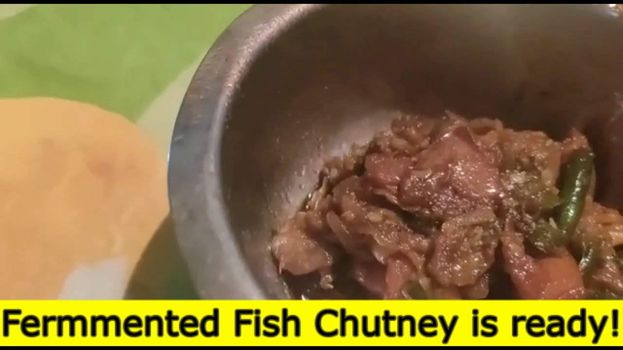 Fermented Fish Chutney | Shidal | North-Eastern Foods | Tribal Foods ...