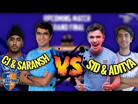 Saransh Jain & Charanjot Singh VS Sid & Aditya | FIFA 23 AIFF eFootball Challenge 2023 Grand ...