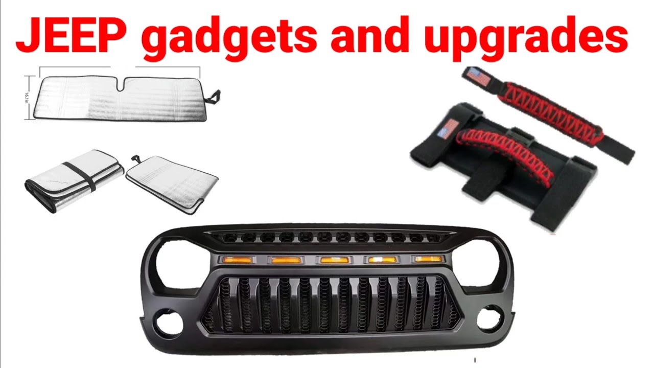 Jeep gadgets and upgrades you must have. - YouTube