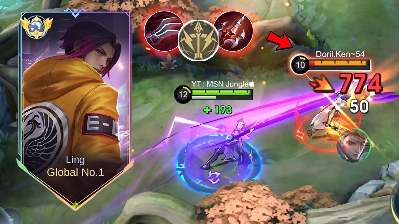TUTORIAL LING 2024 LING FASTHAND MSN-Jungle!! | SECRET TIPS & TRICK HOW ...