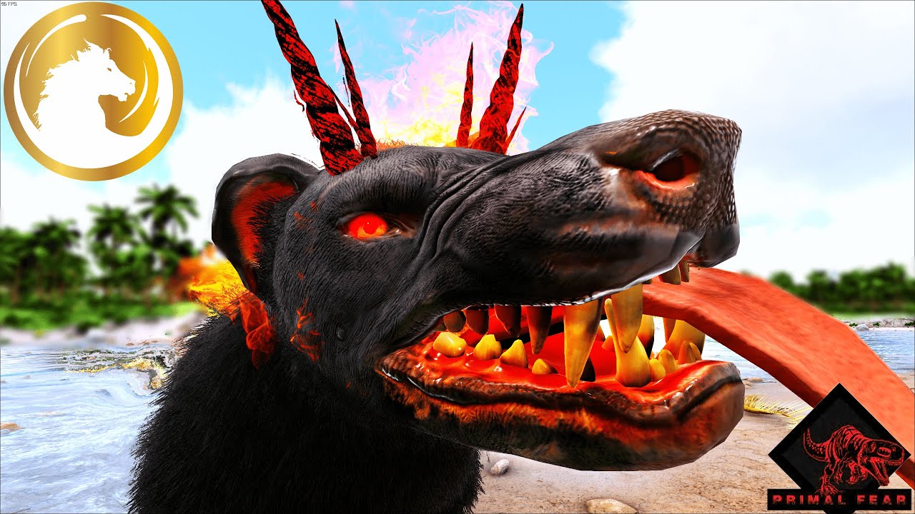 ARK Primal Fear DEMONİC HYAENEDON I ARK Survival Evolved Crystal Isles ...