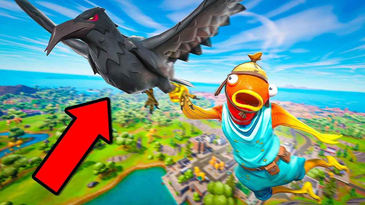 I Used Crow's To Win In Fortnite - YouTube