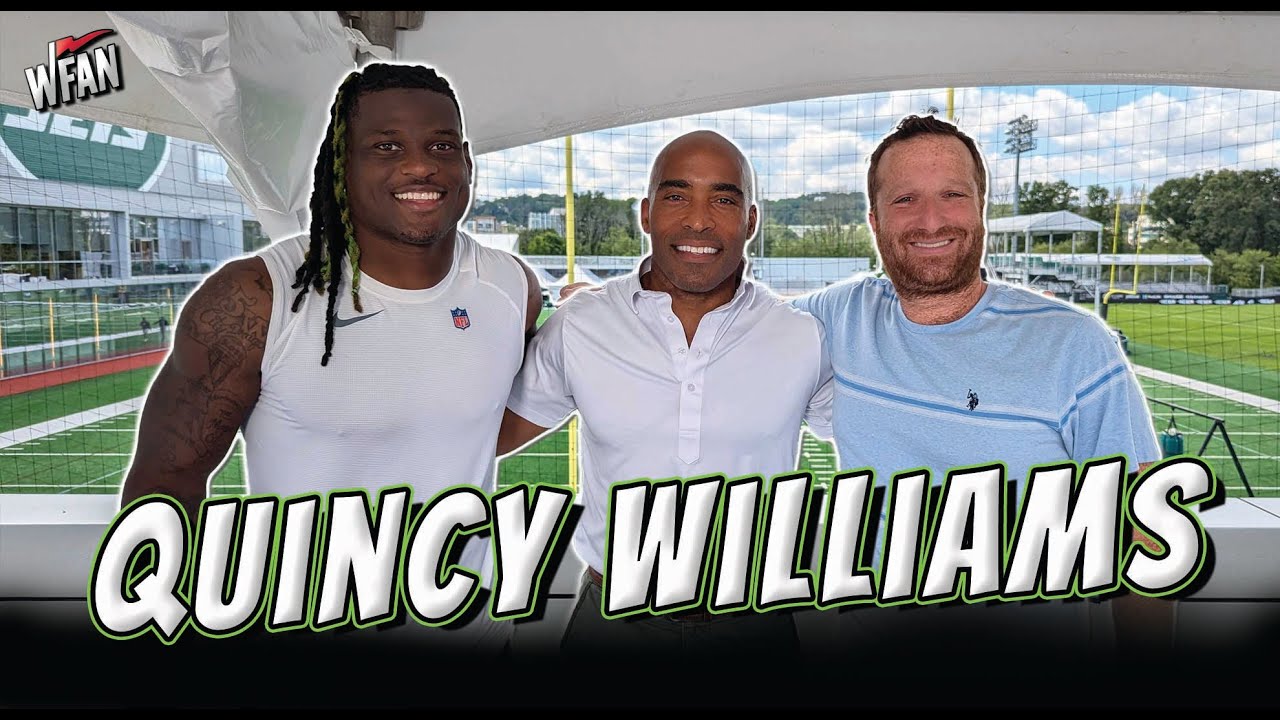 Quincy Williams Talks Jets Elite Defense, Kick Off Rule, & Playing with ...