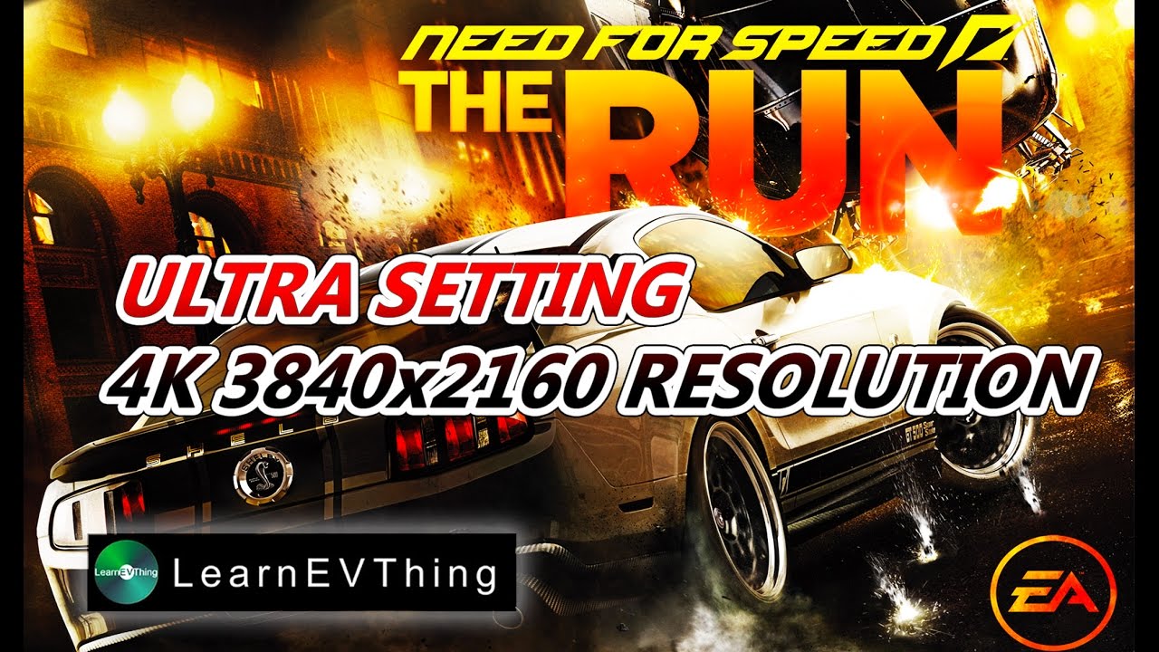 Need For Speed The Run Ultra setting 4k 3840x2160 MSI GTX 1060 6GB RAM ...