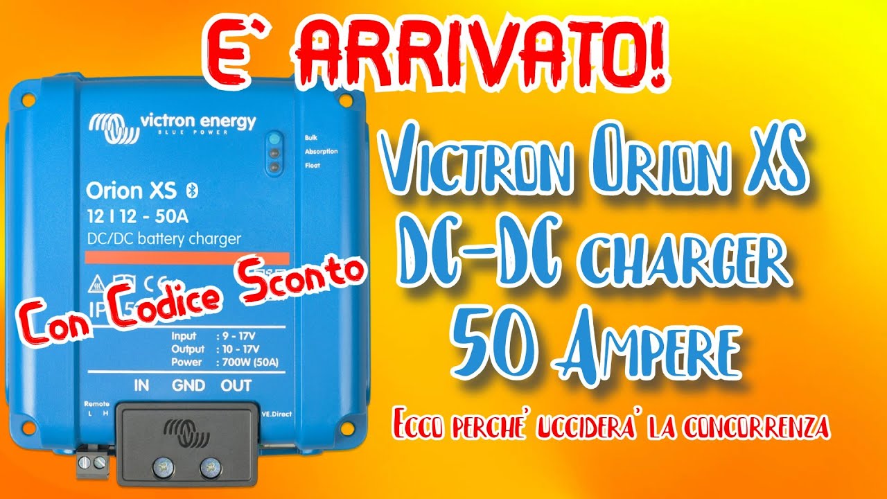 Victron Energy Orion XS Buck Boost - Anteprima - YouTube