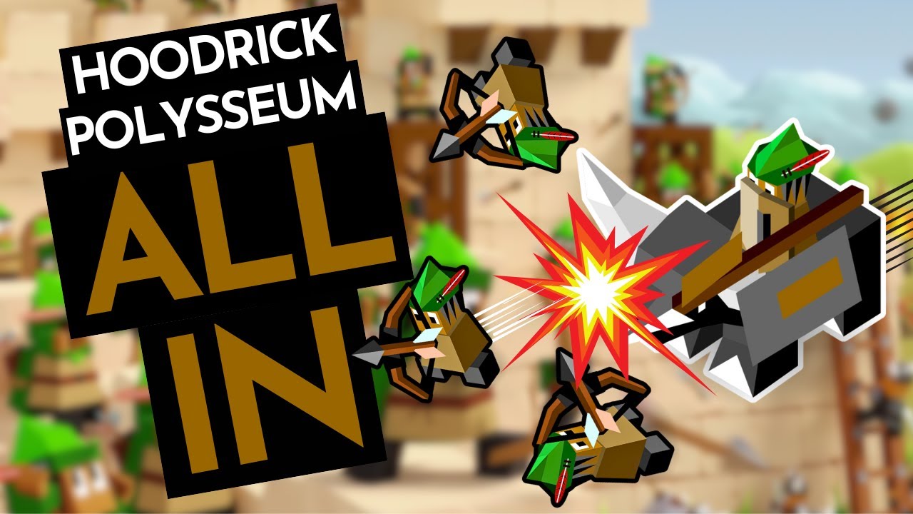 ALL IN!!! EPIC Polytopia Polysseum 1v1 Hoodrick Polysseum Clash - YouTube