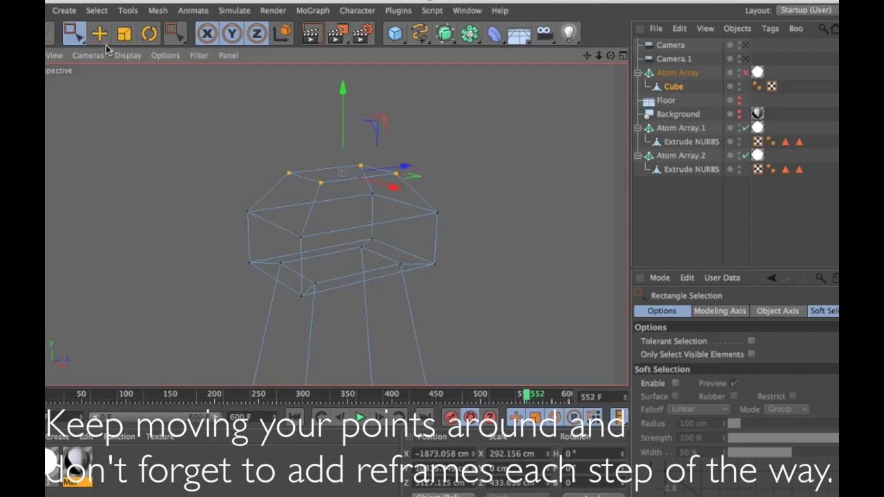 Cinema 4D Tutorial - Animate your objects using points in cinema 4d ...