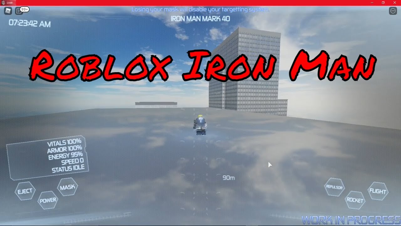 Roblox Game Showcase | Ironman simulator 2 - YouTube