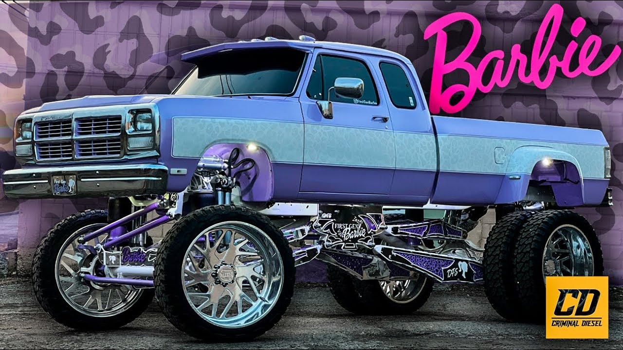The WILDEST First Gen Cummins Ever Built. *Barbie Themed* - YouTube