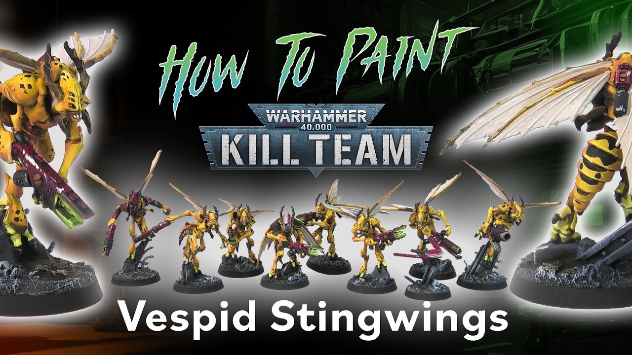 How To Paint Stingwings From The NEW Warhammer: Kill Team - YouTube