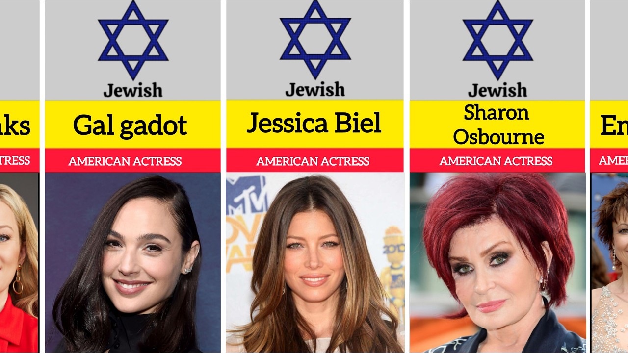 Senior Jewish Actresses in Hollywood Revealed - YouTube