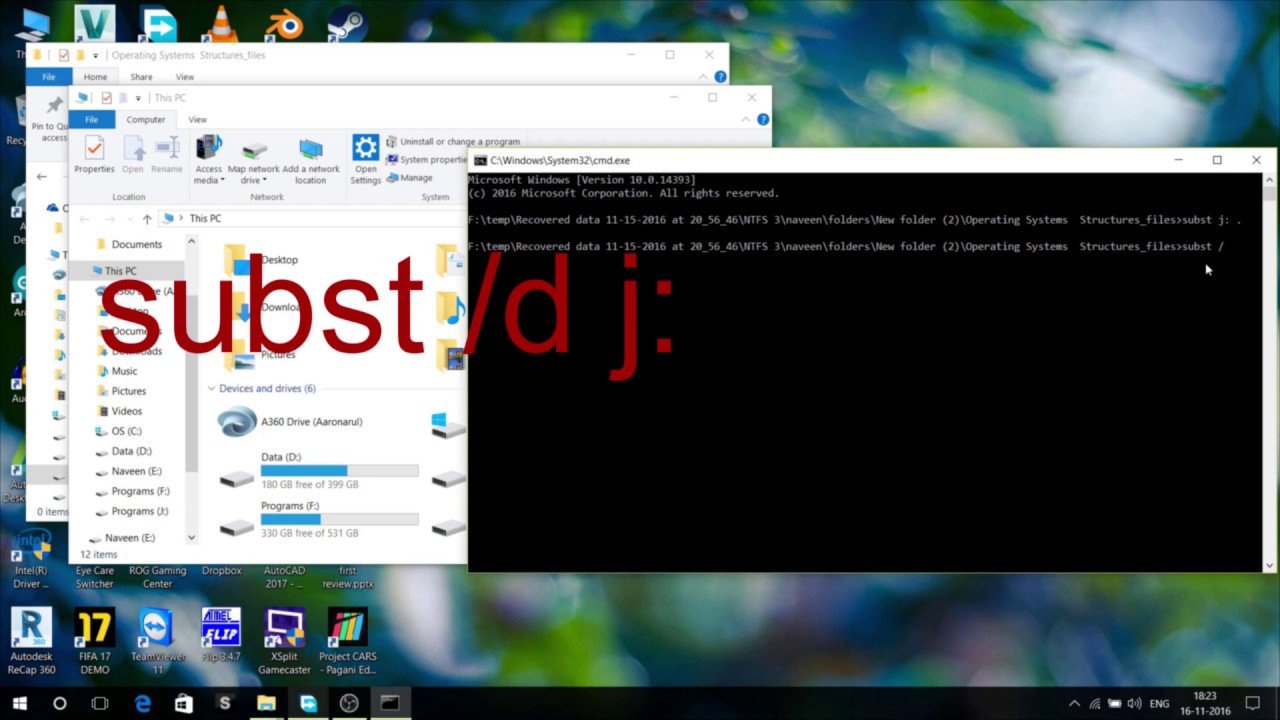 How to delete files with long names without any software | Windows ...