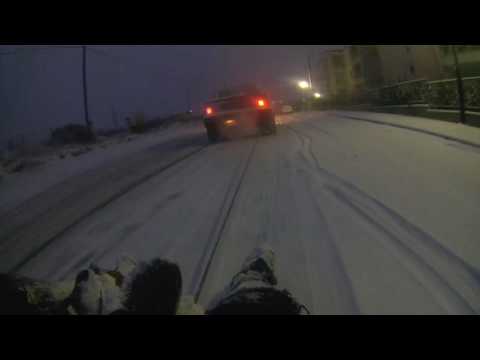 Греция, Салоники, Снег