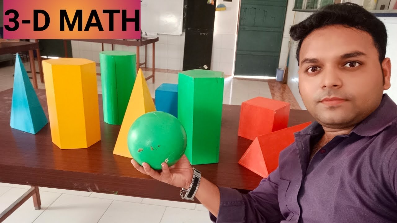 2D and 3D shapes ll mathematics - YouTube