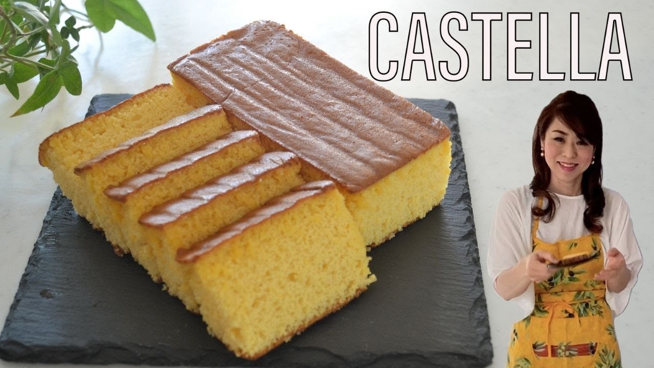 HOW TO MAKE CASTELLA | Super Delicious Rich and moist Japanese Sponge ...