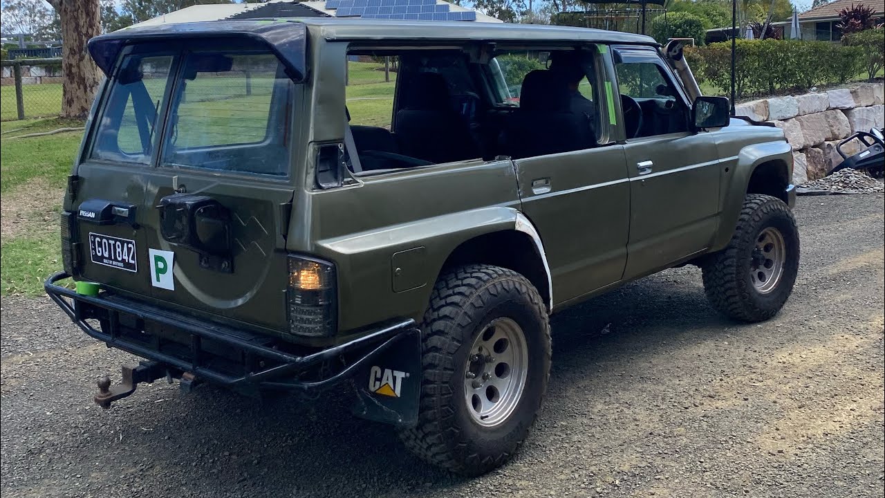 Gq patrol van build part 1 - YouTube