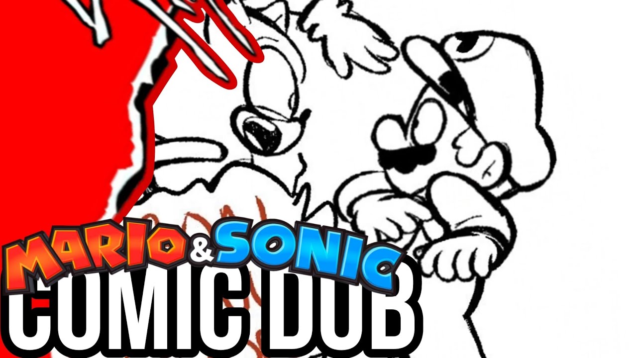 Mario & Sonic Comic Dub: Jokes between friends!! - YouTube