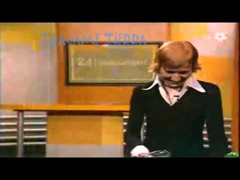 Vídeo divertido. Presentadora se tira un pedo