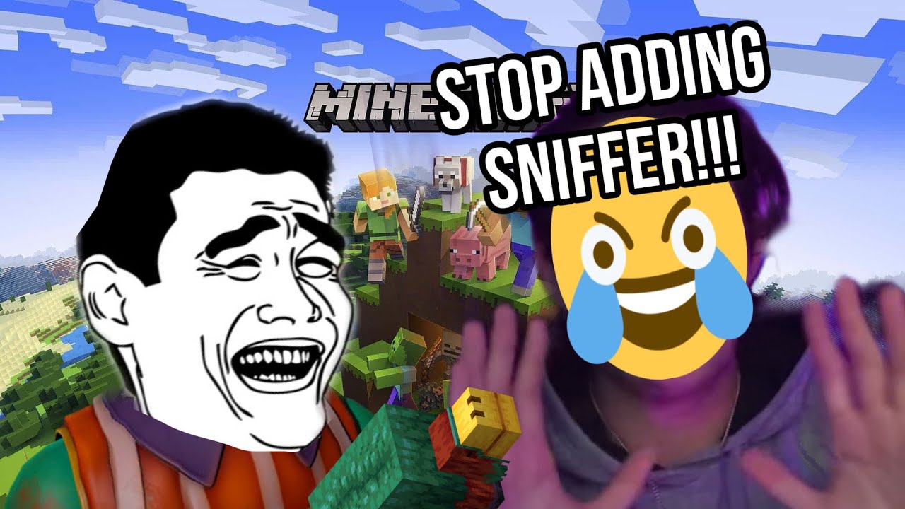 Chef Pp Trolls ArcMJ With Sniffers On Minecraft - YouTube