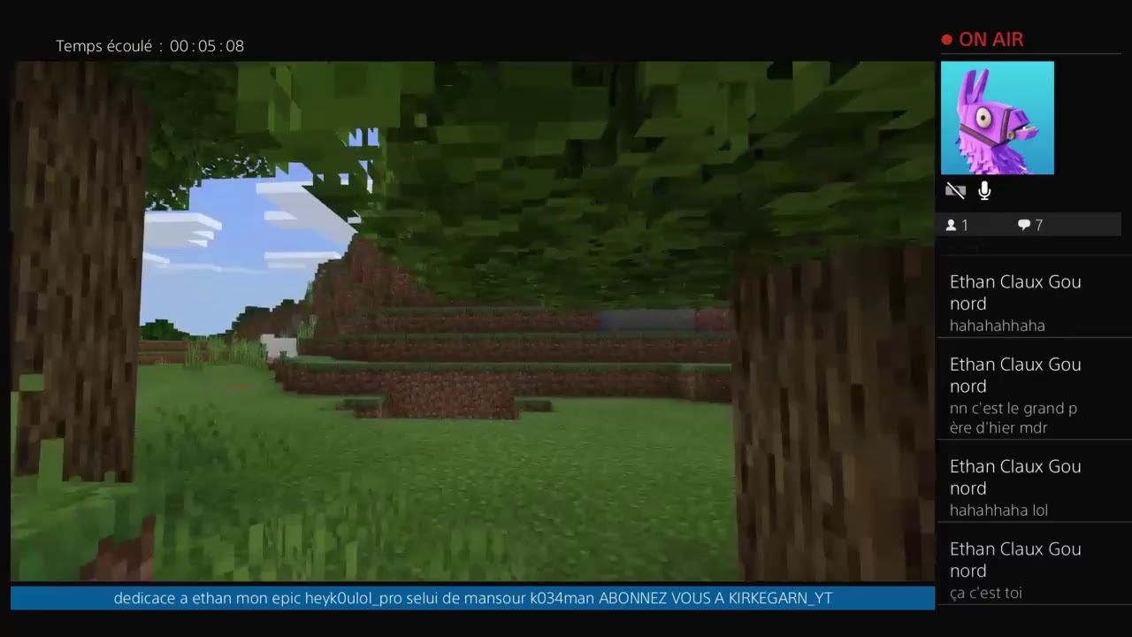 minecraft epic games mdr - YouTube