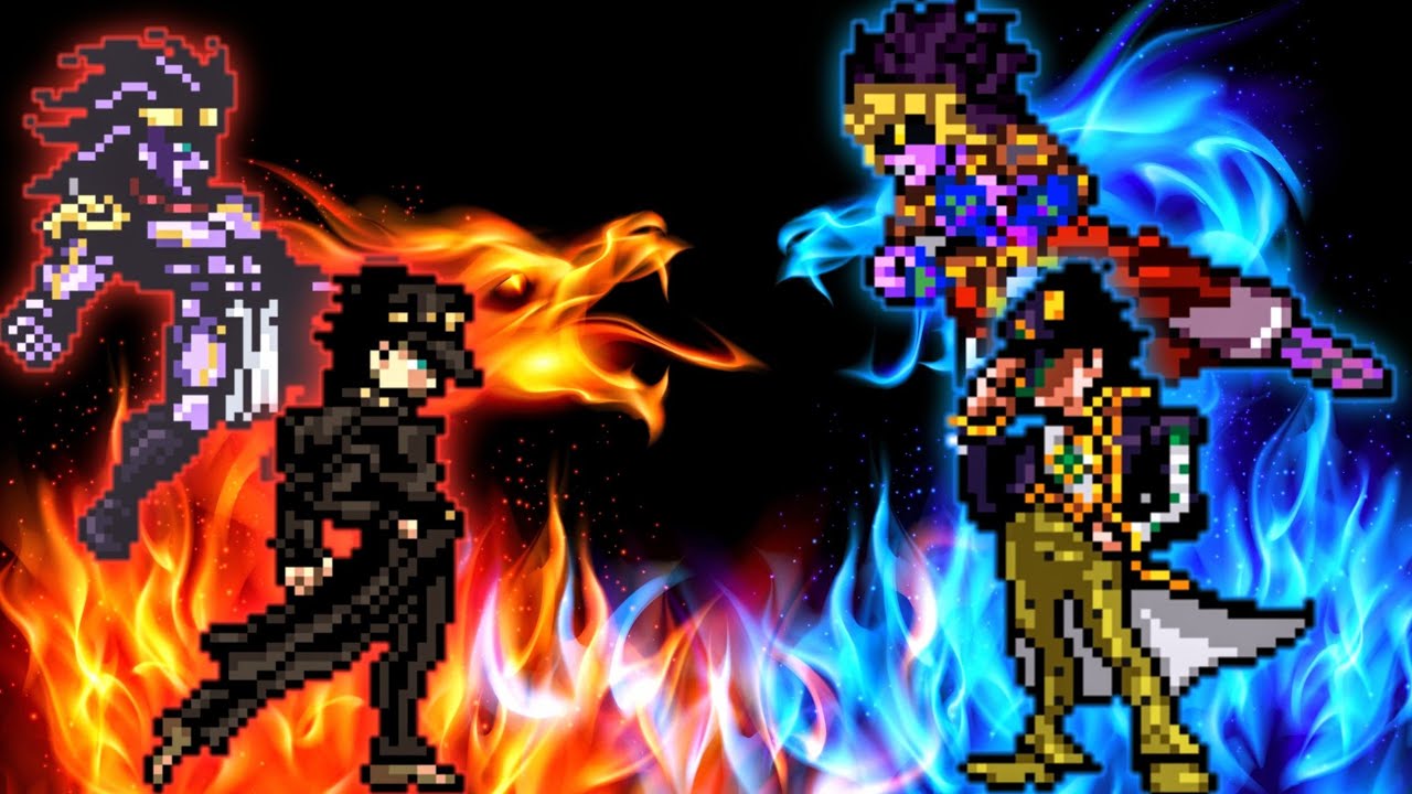 Jotaro Over Heaven OP(New) VS Jotaro Star Platinuim Requeim OP in Jump ...