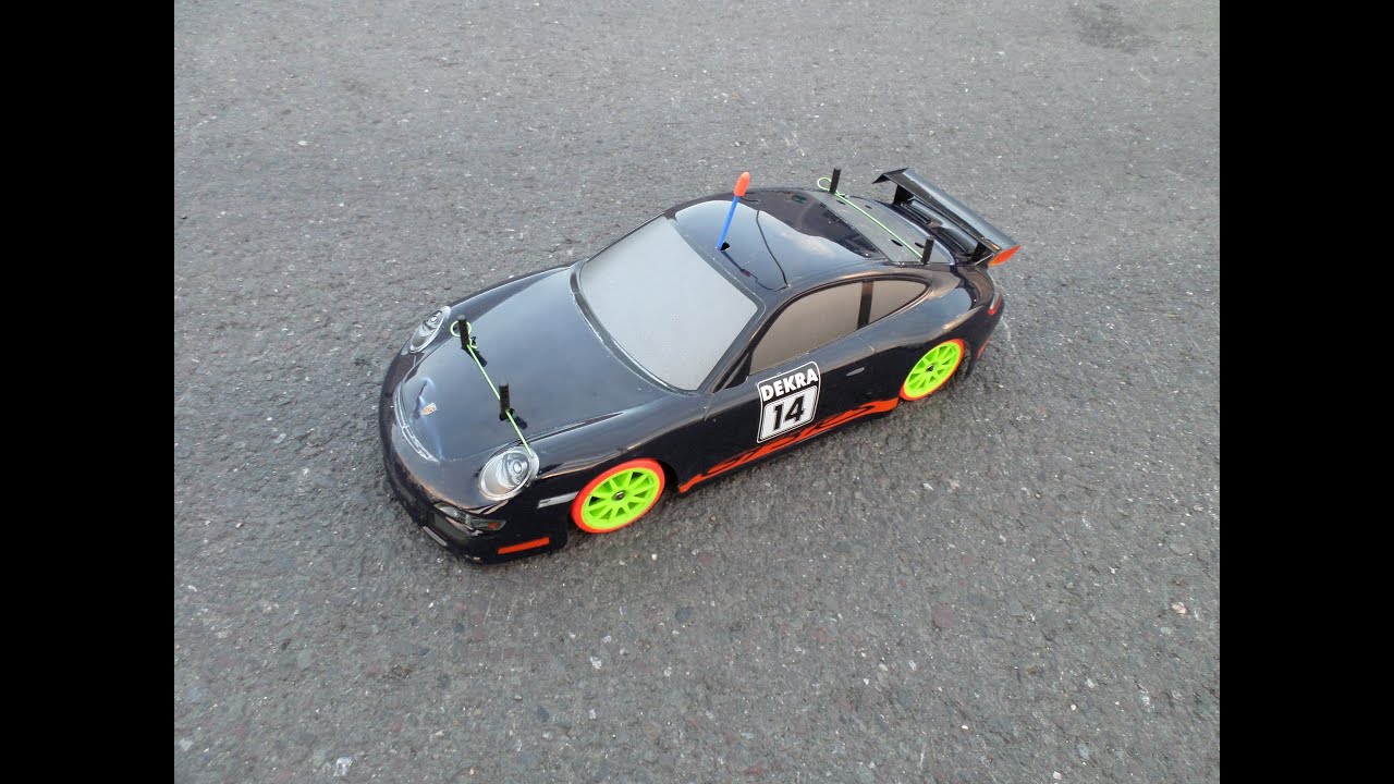 Porsche GT3 RS 1/10 scale RC Drift wheels - YouTube