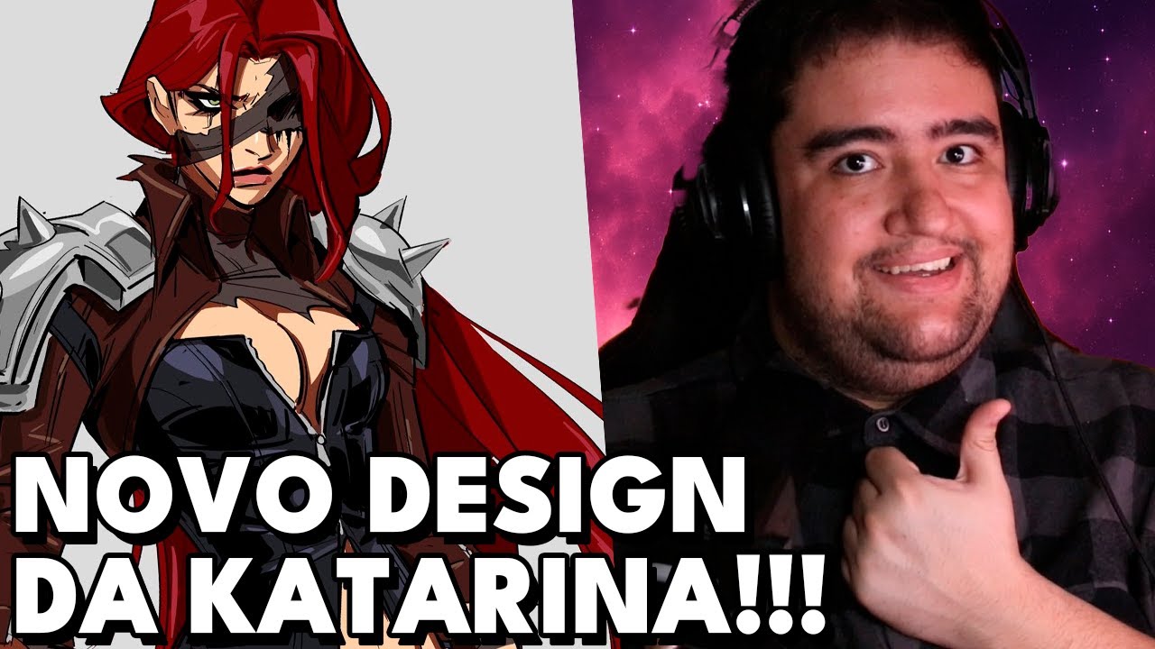 NOVO DESIGN DA KATARINA PARA O 2XKO ESTÁ BIZARRO - YouTube