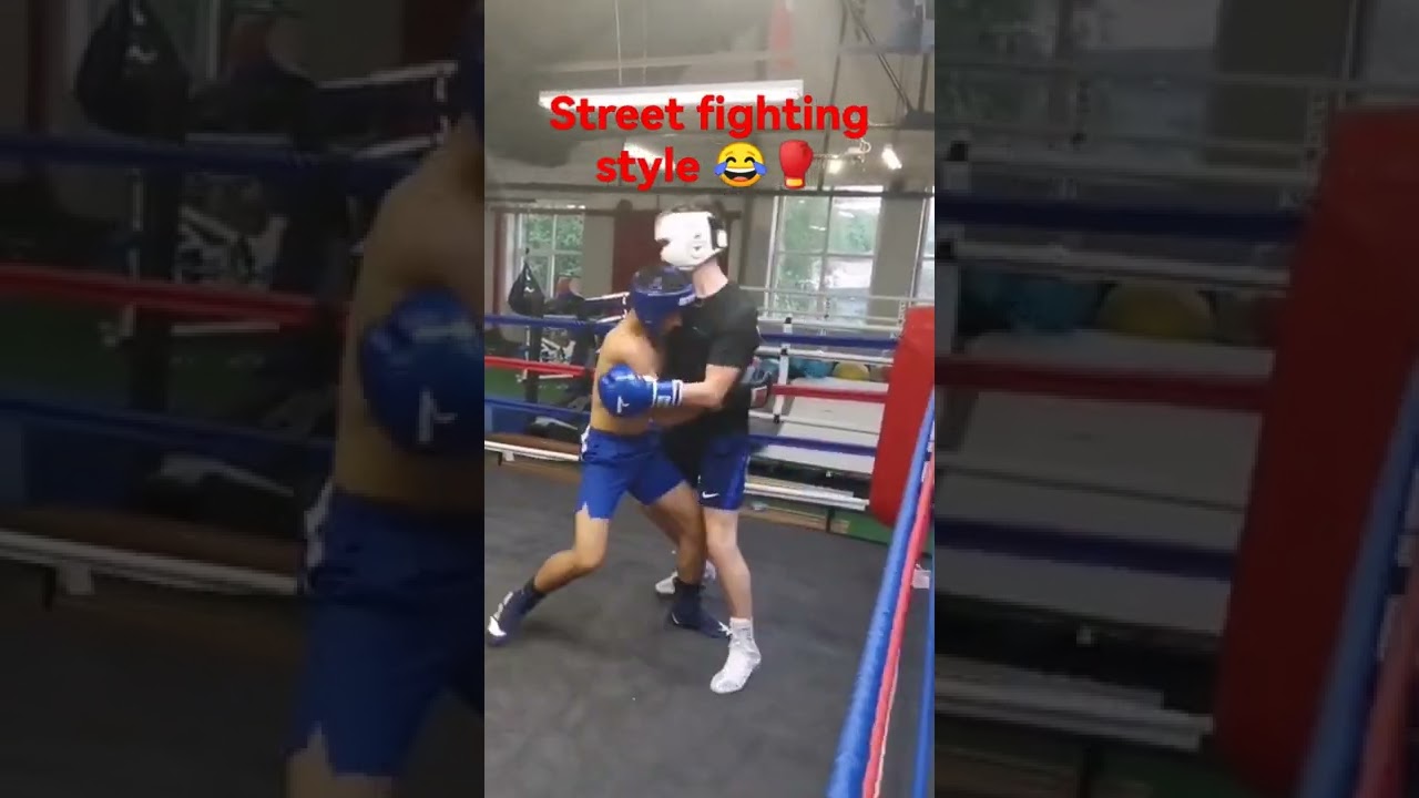 Street fighting style 😂 🥊 - YouTube