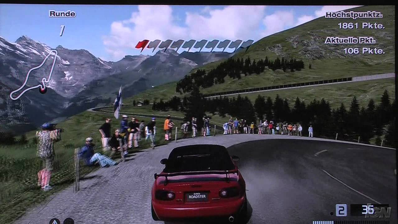 Gran Turismo HD Concept PlayStation 3 Gameplay - Tunnel - YouTube