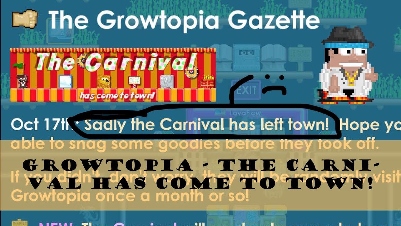 Growtopia: THE CARNIVAL HAS COME TO TOWN (events) - YouTube