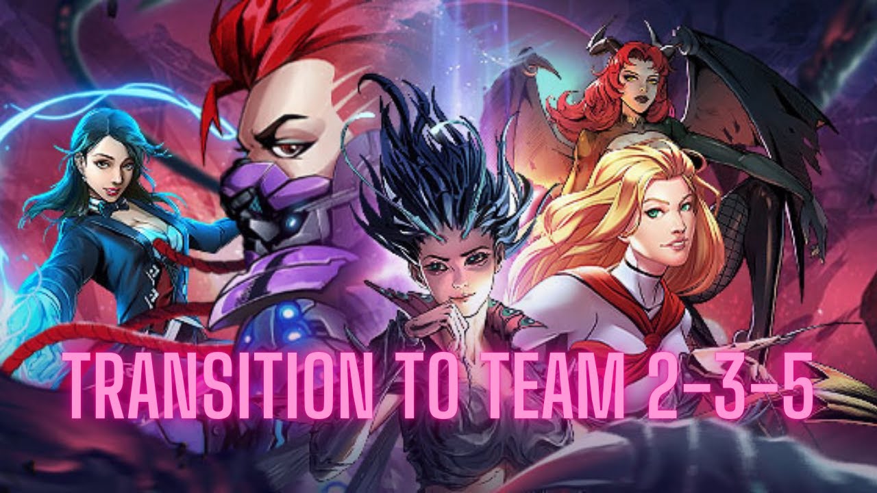 X-HERO | Epic Heroes - Team 2-3-5 Transitions - YouTube