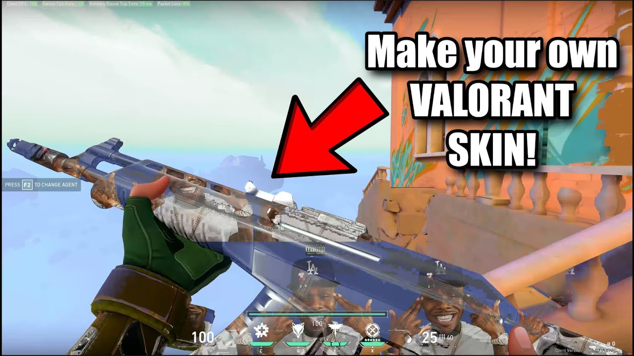How to make your own VALORANT SKIN! - YouTube