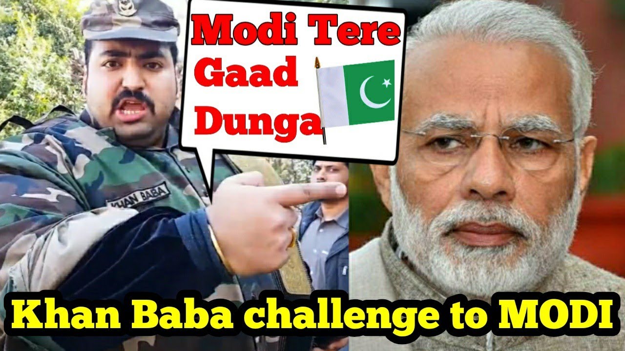 pakistani Khan Baba Challenge to Narendra Modi - YouTube