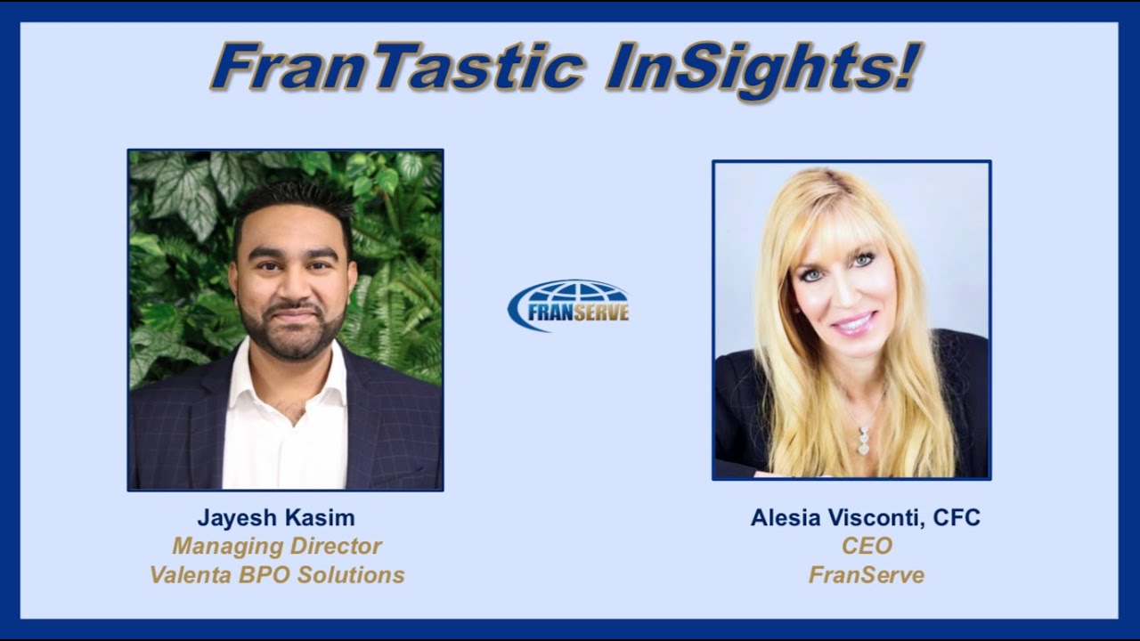 FranServe presents FranTastic Insights with Jayesh Kasim, Valenta BPO ...